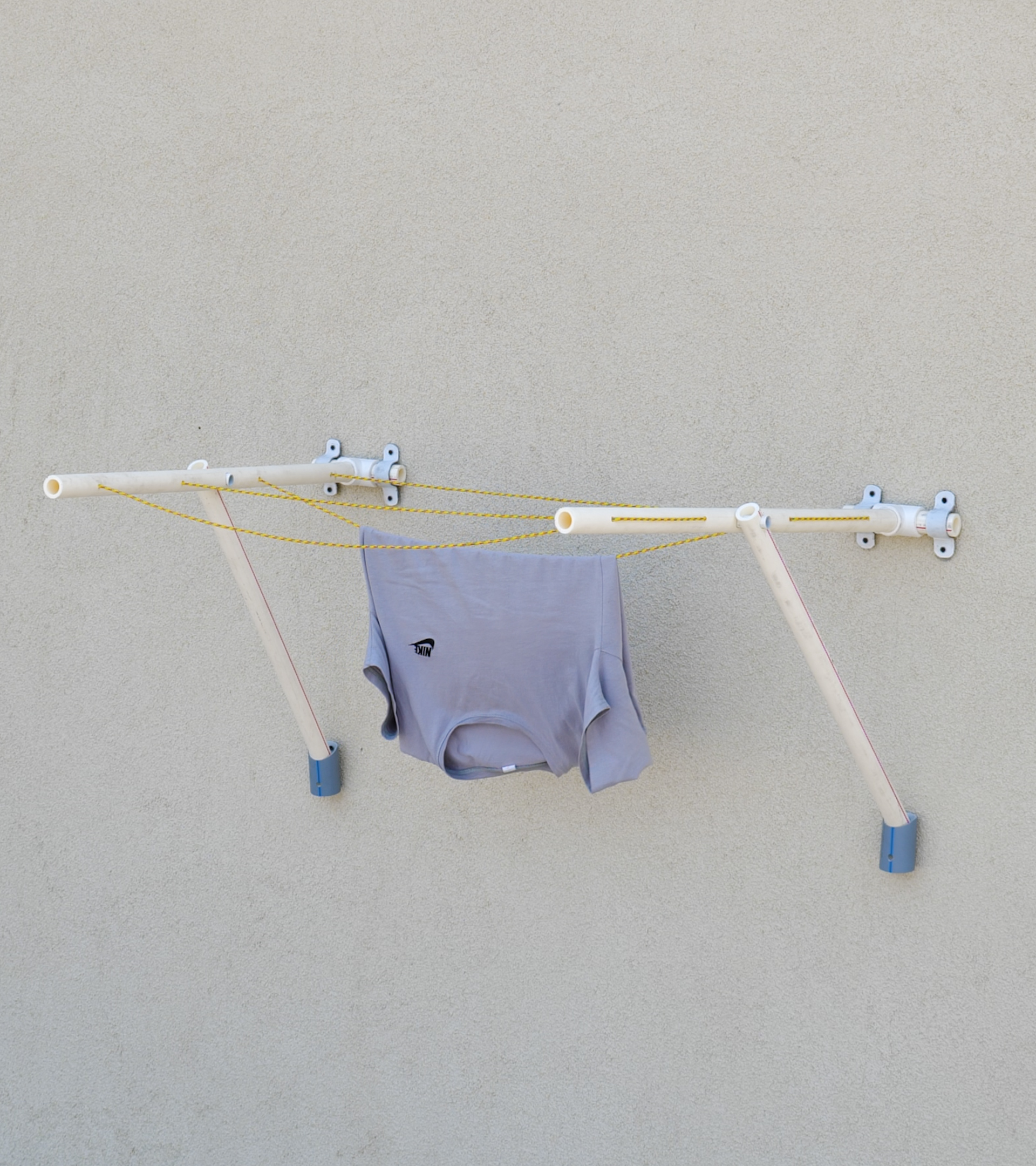 Building a functional dryer using water pipes