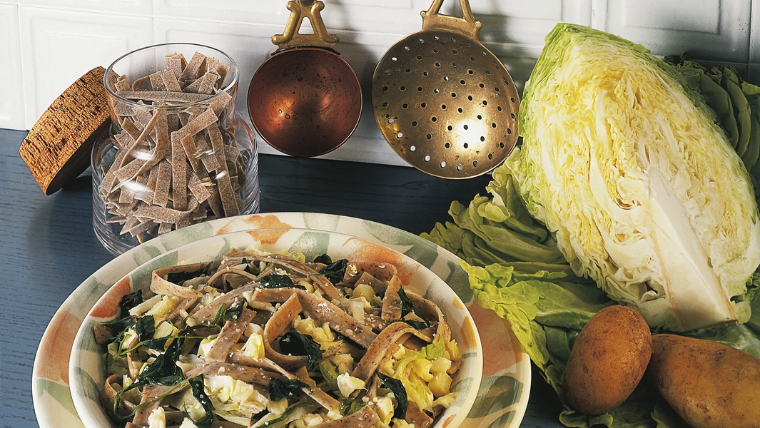 Northern Italian potato and cabbage traditions