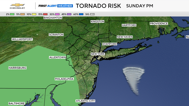 Severe weather, storm threat returns to NYC area to end the weekend ...