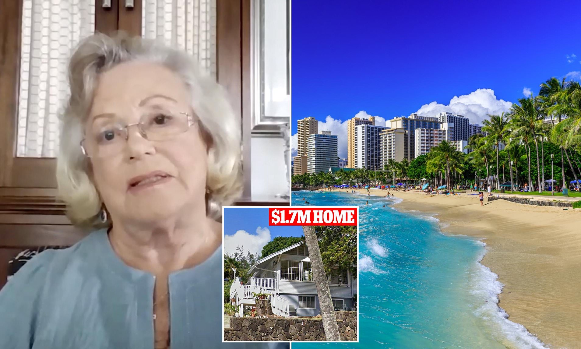 Widow faces losing Hawaii home of more than five decades after 'trivial ...