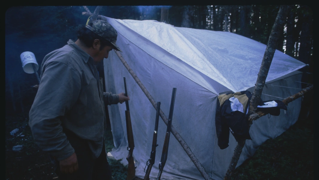 Firearm and safety practices for camping