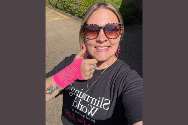 Mother who lost weight for her wedding becomes Slimming World consultant