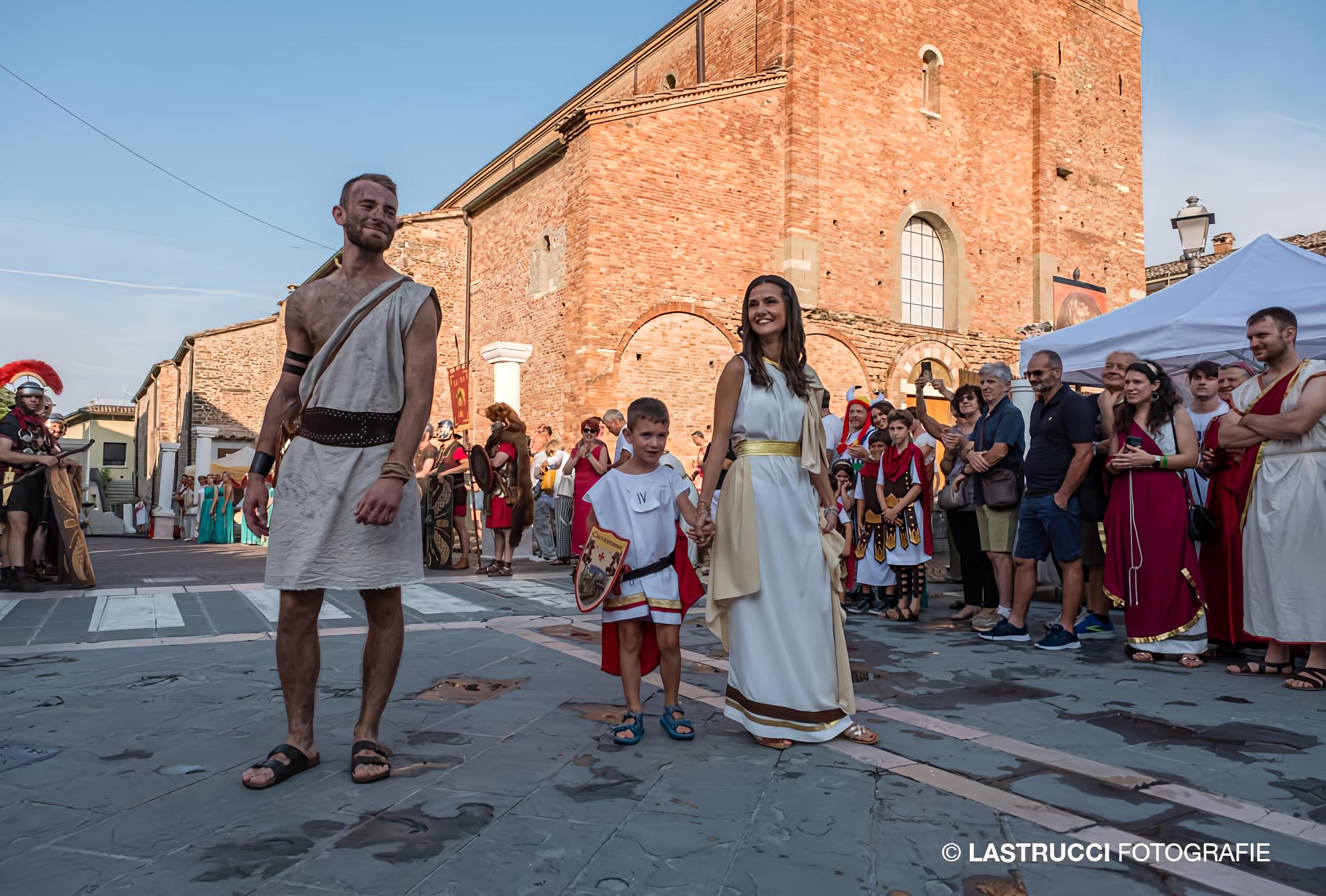 Sarsina, tappeto rosso sulla storia