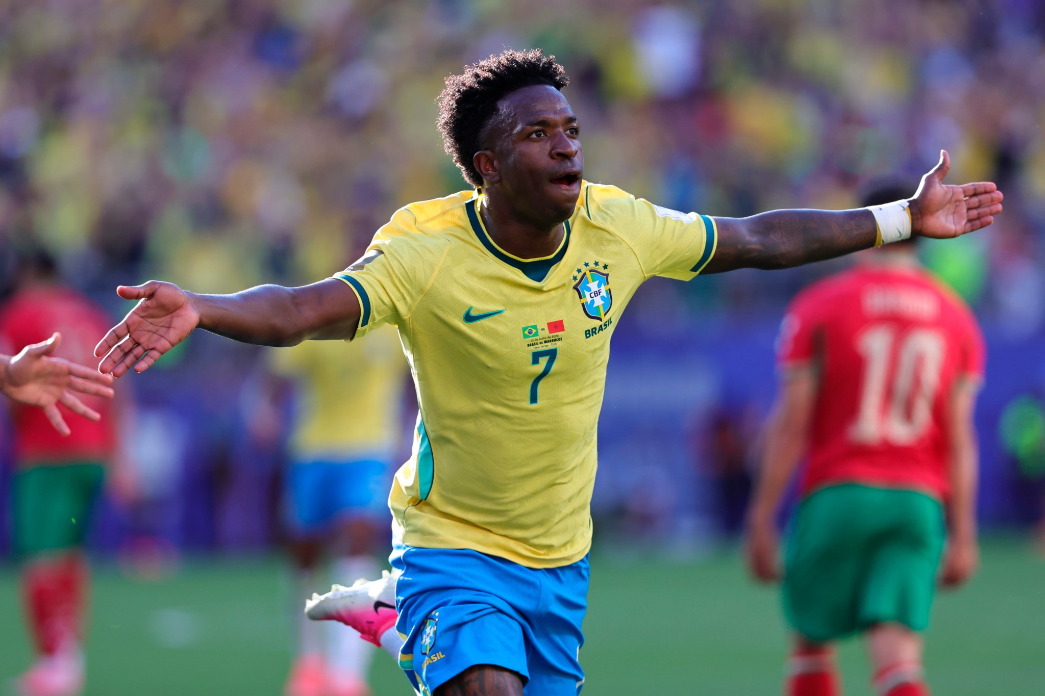 Vini Jr keeps Brazil's unbelievable World Cup streak alive