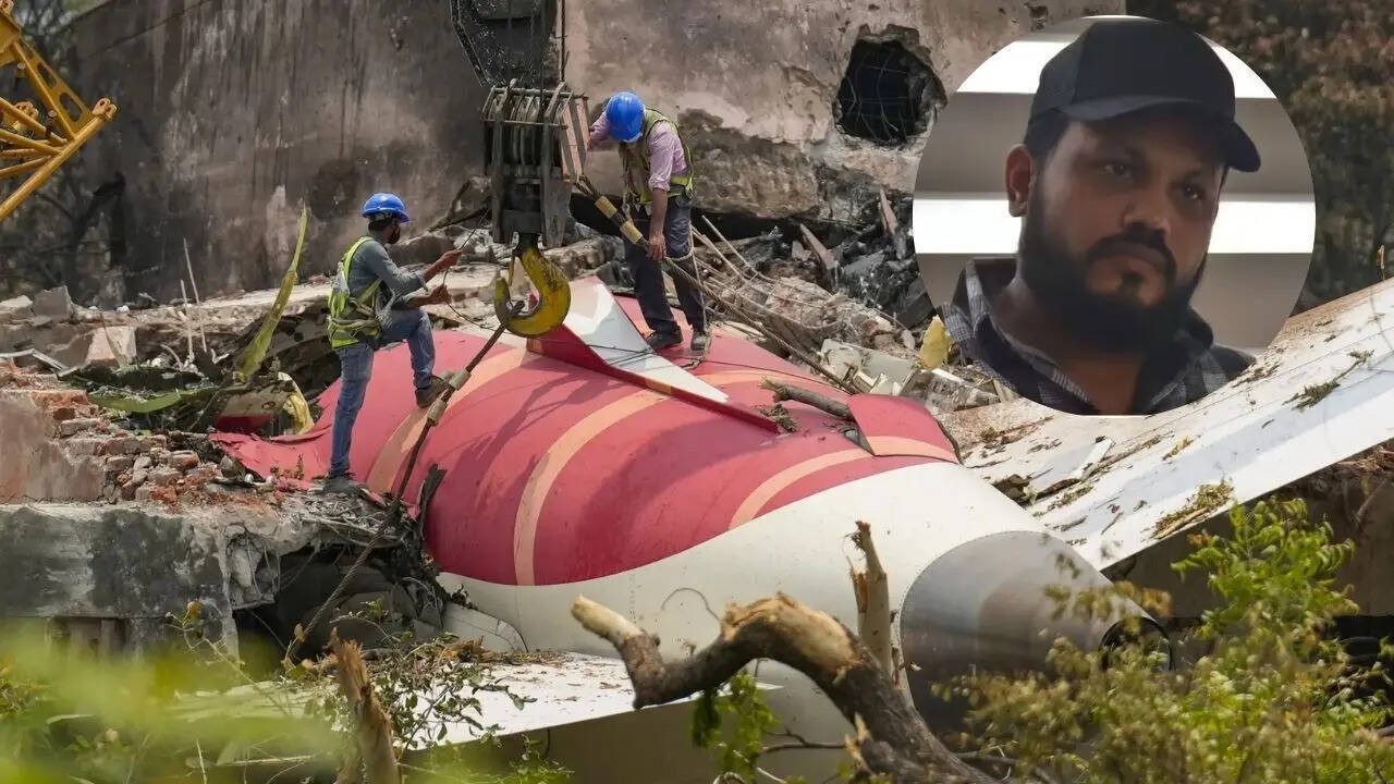 Air India-171 crash: 10-ft mud embankment that stood between life and ...