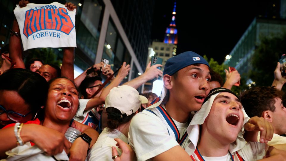 Multiple people arrested in New York City as Knicks fans celebrate NBA ...