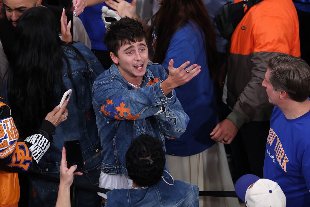 Timothee Chalamet says 'way more this than the Oscars' at New York ...