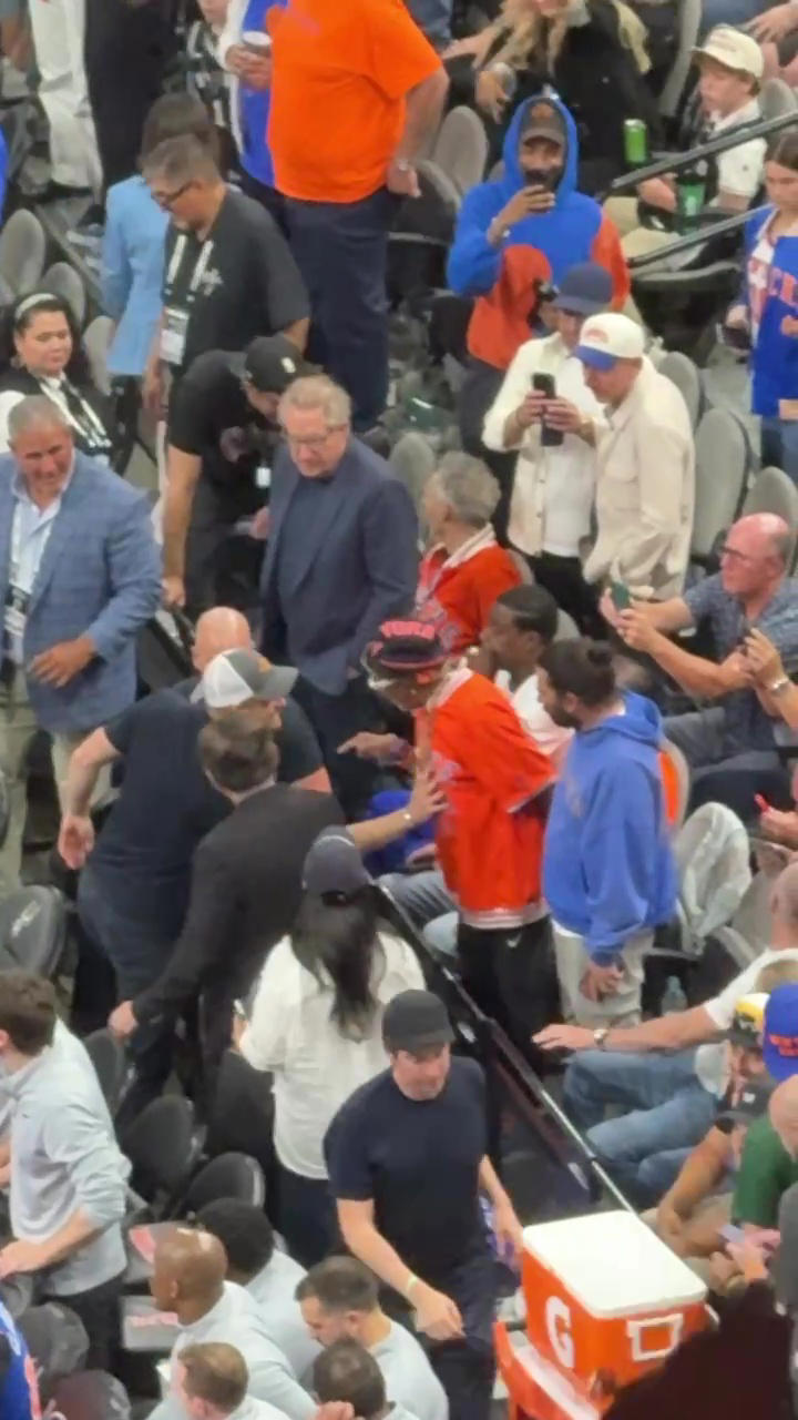 Spike Lee denies Prince Harry’s handshake in awkward Knicks vs. Spurs ...