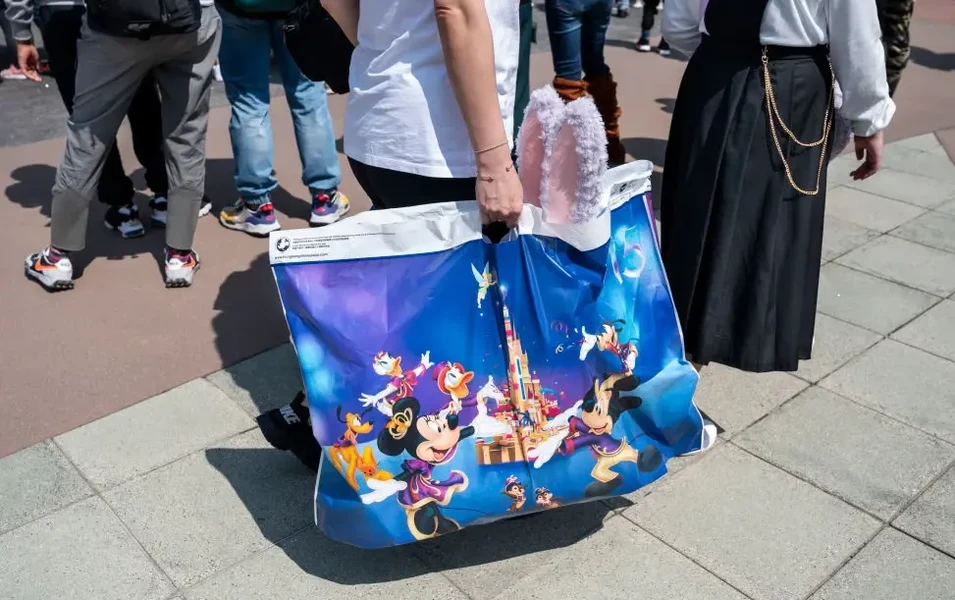 Disney's 'Logo Mania' launch draws crowds and collectors