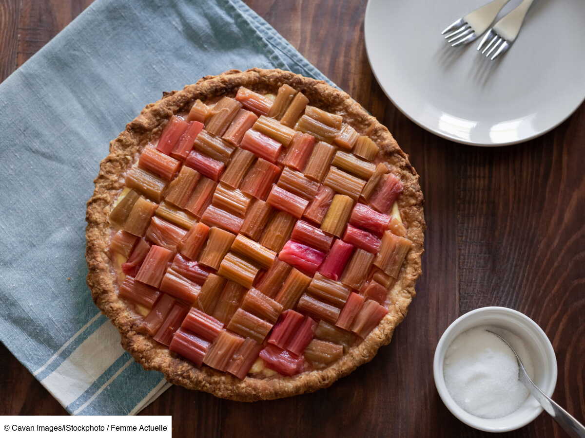 Tarte à la rhubarbe et frangipane : la recette parfaite pour ...