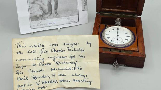 Watch owned by central British Empire figure to go under the hammer