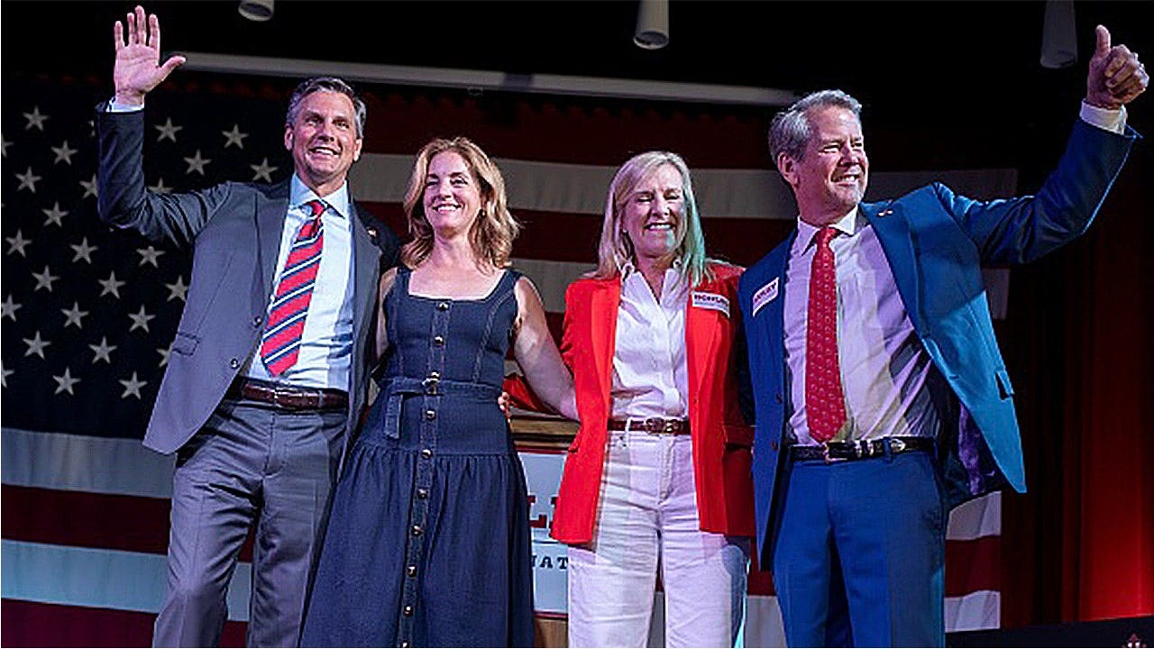 Trump backs MAGA champion Mike Collins in Georgia's Republican Senate ...