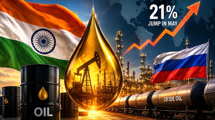 India remains Russia's No. 2 oil buyer, imports jump 21% in May