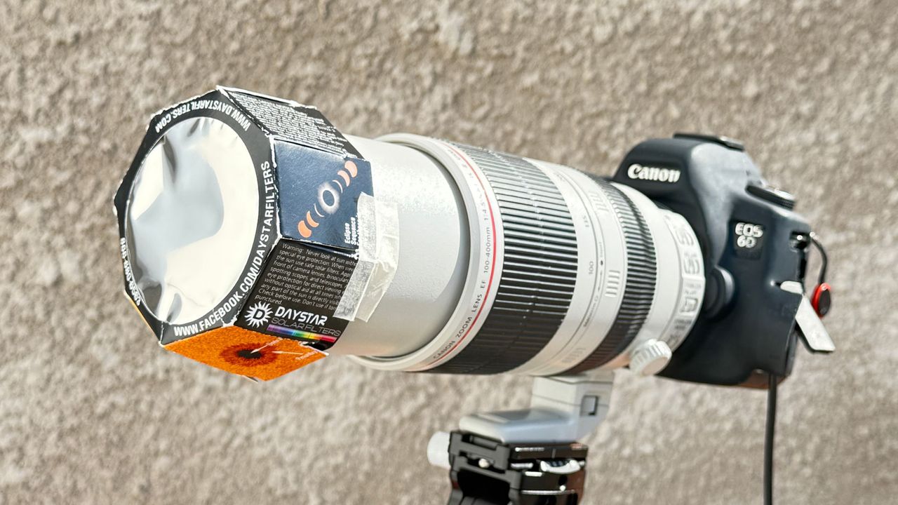 This simple cardboard filter is the cheapest way to shoot a solar eclipse!