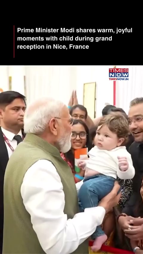 PM Modi shares warm and joyful moments with a child