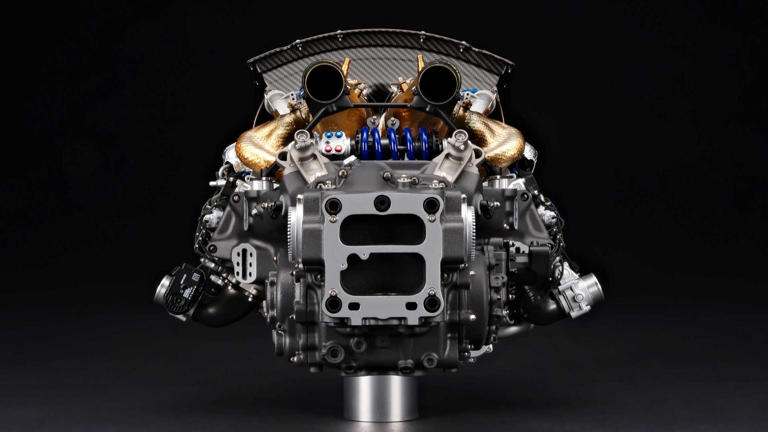 This Ferrari twin-turbo V6 engine costs $18,500, makes zero horsepower