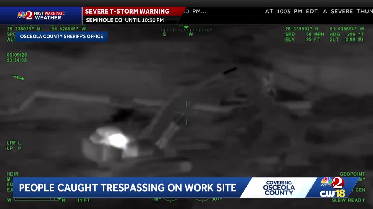 4 caught in Osceola work site with excavator 'on and moving,' sheriff's ...