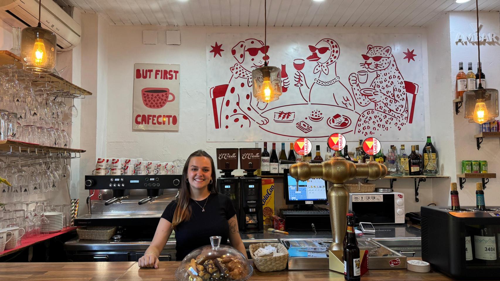 María Gimeno abre un nuevo bar en el centro de Zaragoza: "Es un punto ...