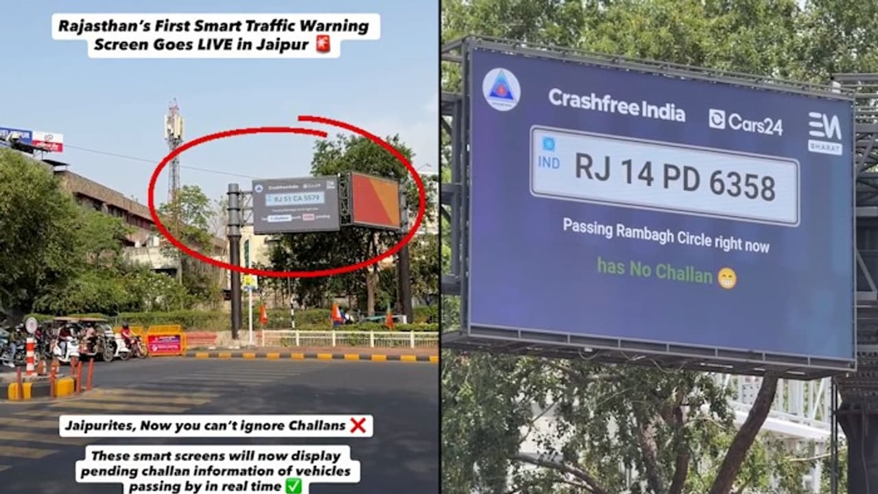 Caught on camera, named on screen: Jaipur's smart screens now publicly ...