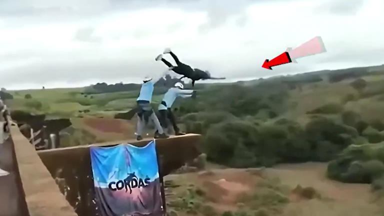 Bungee jump horror: Woman, 21, falls to death after crew forgets to ...