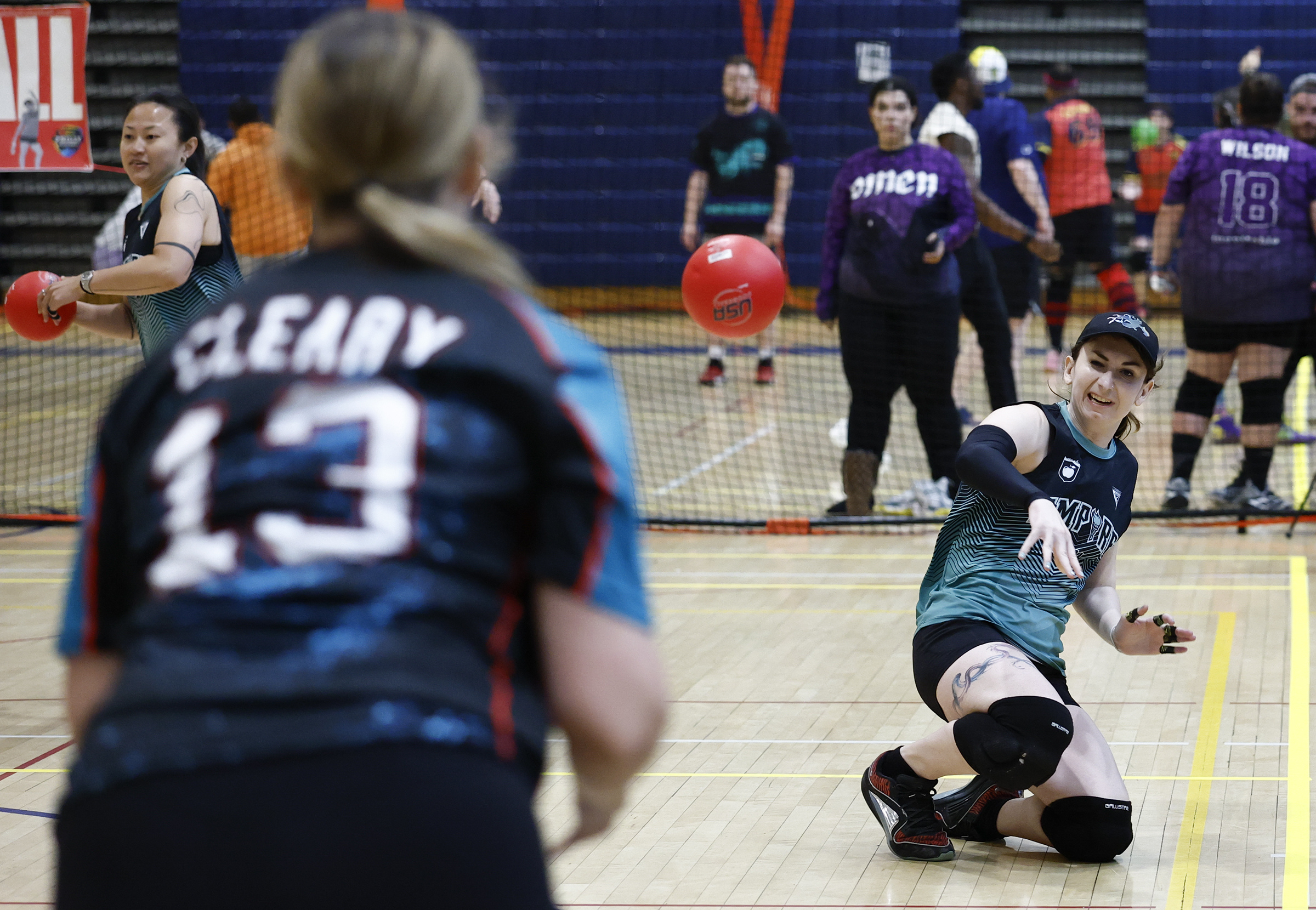 At the 'Beast Coast' dodgeball tournament in Philly, elite players ...