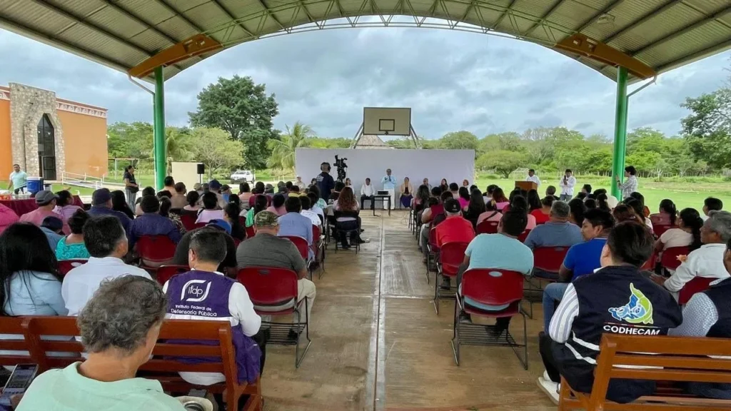 SCJN realiza encuentro con comunidades mayas en Campeche