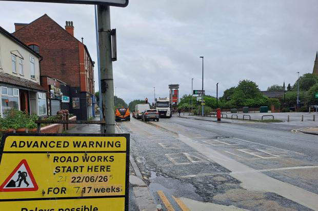 Major junction to be hit by 17 weeks of 'essential' roadworks