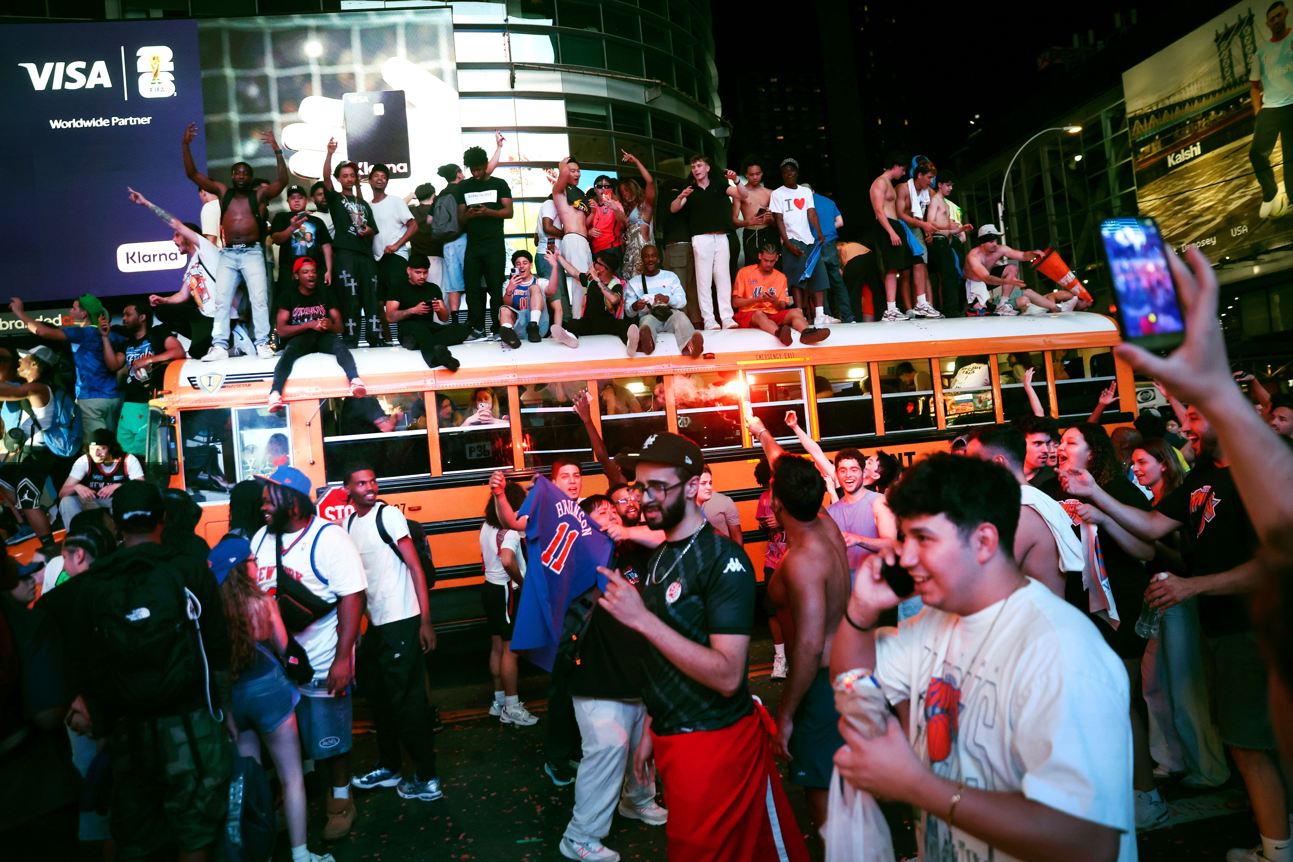 Knicks first championship in 53 years sparks wild NYC celebrations