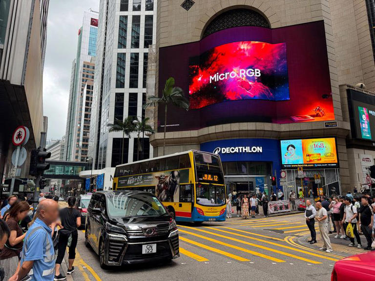 삼성전자, 글로벌 랜드마크서 '마이크로 RGB' TV 옥외광고 선봬