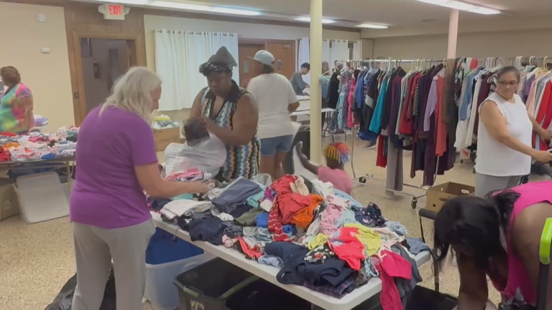 Freeport church hosts community outreach drive