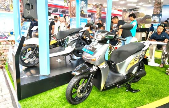 Kredit motor Indomobil E-Motor Adora di PRJ 2026, per bulan cuma Rp700 ribu