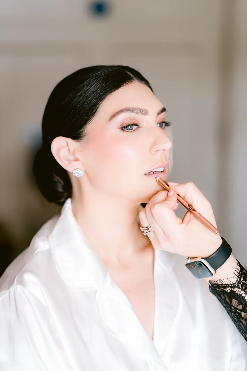 Should you do your hair or makeup first on your wedding day?