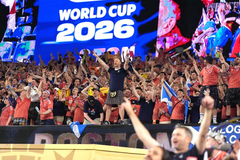 Tornado sirens sound during Scotland World Cup clash as Kansas battered ...