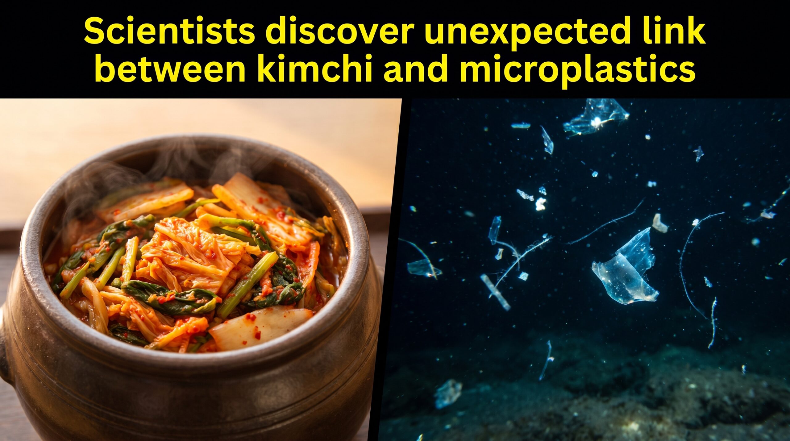 Scientists discover unexpected link between kimchi and microplastics
