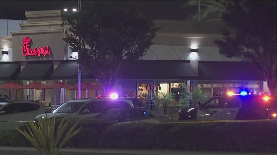 Teenage boy shot dead outside Cerritos Chick-fil-A, homicide detectives ...