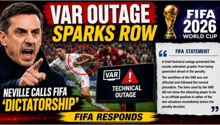 'Like a dictatorship': Gary Neville destroys FIFA over controversial ...