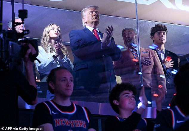 Jubilant Trump congratulates New York Knicks on NBA title as president ...