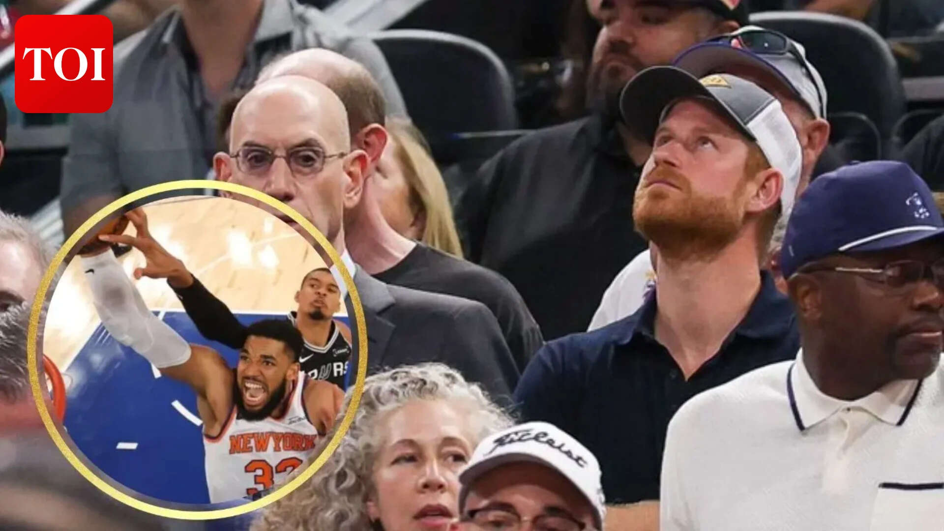NBA Finals: Prince Harry makes surprise appearance at the game as royal ...