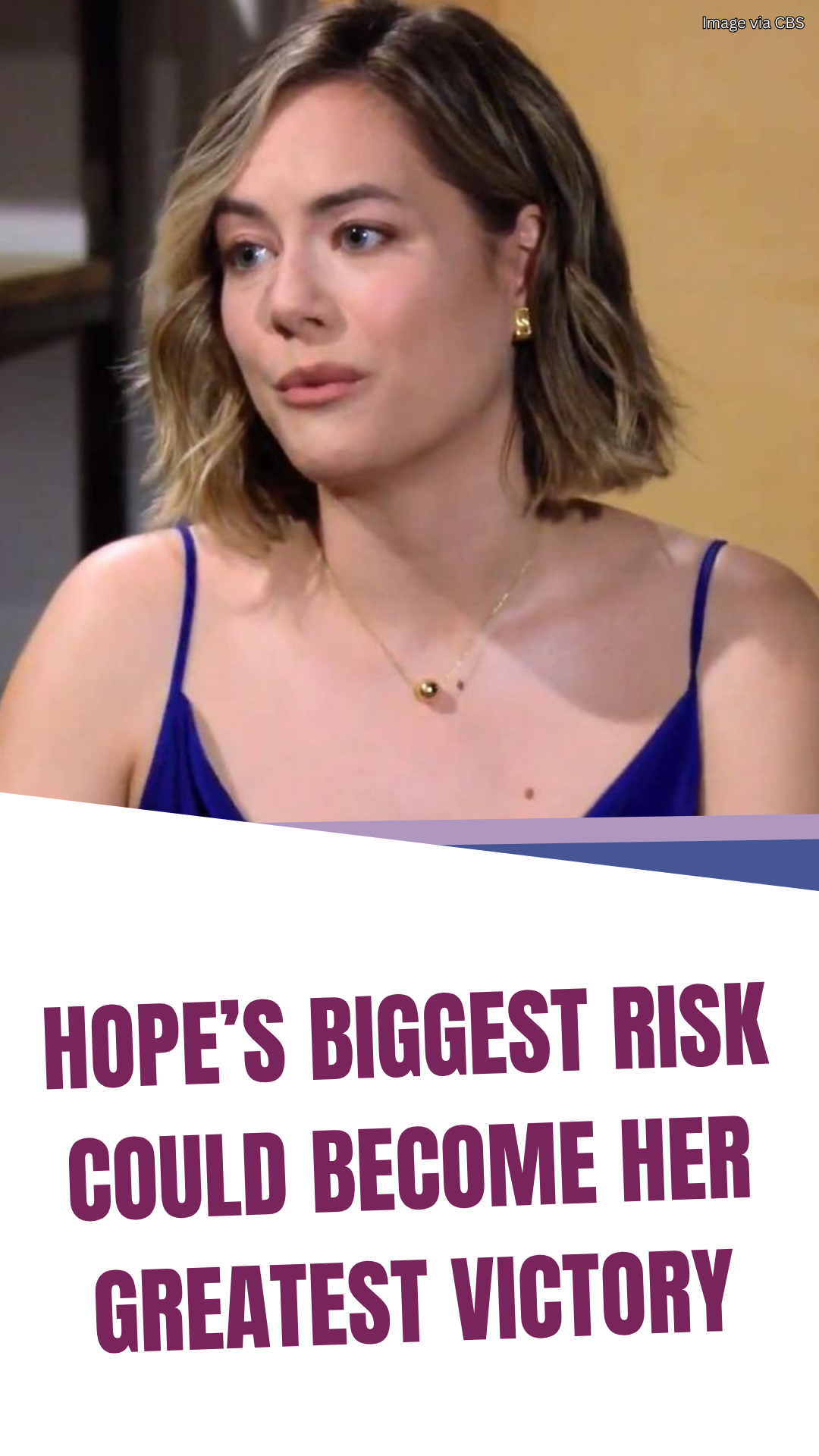 Hope’s biggest risk could become her greatest victory