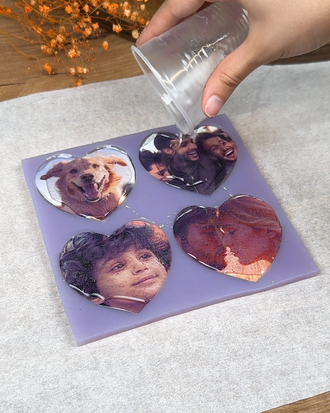 DIY your memories into resin magic