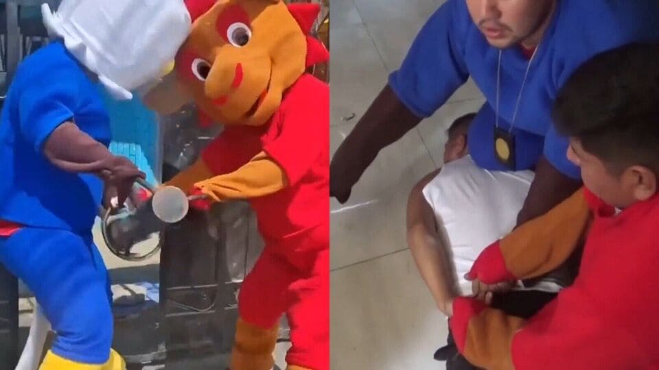 Peruvian cops disguised themselves as World Cup mascots to catch ...