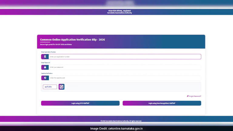 KCET counselling 2026: Verification slip released, check direct link to ...