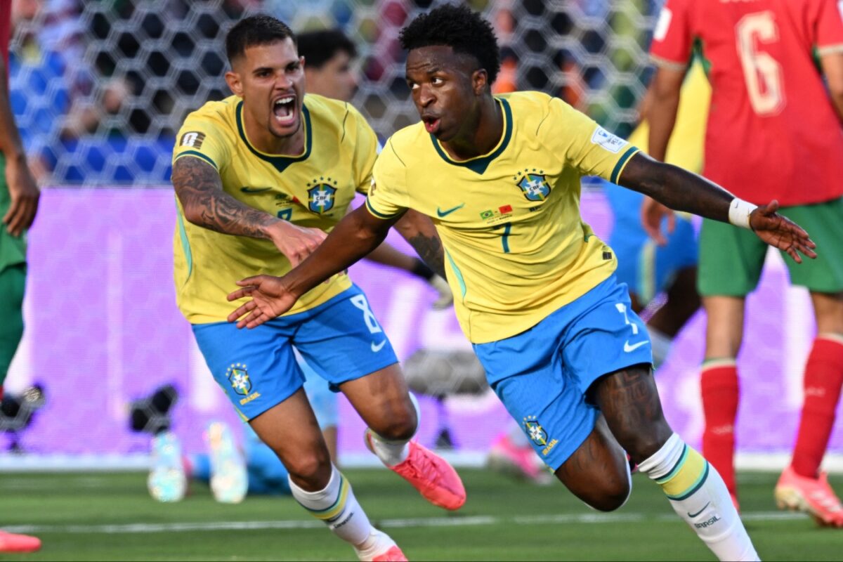 Vinicius Jr scores Brazil's 1st goal of FIFA World Cup 2026 to cancel ...