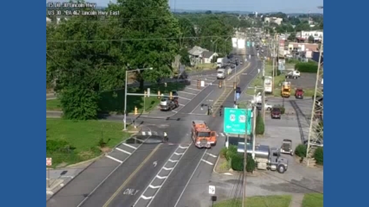 Motorcycle crash in Lancaster County causes major road closure