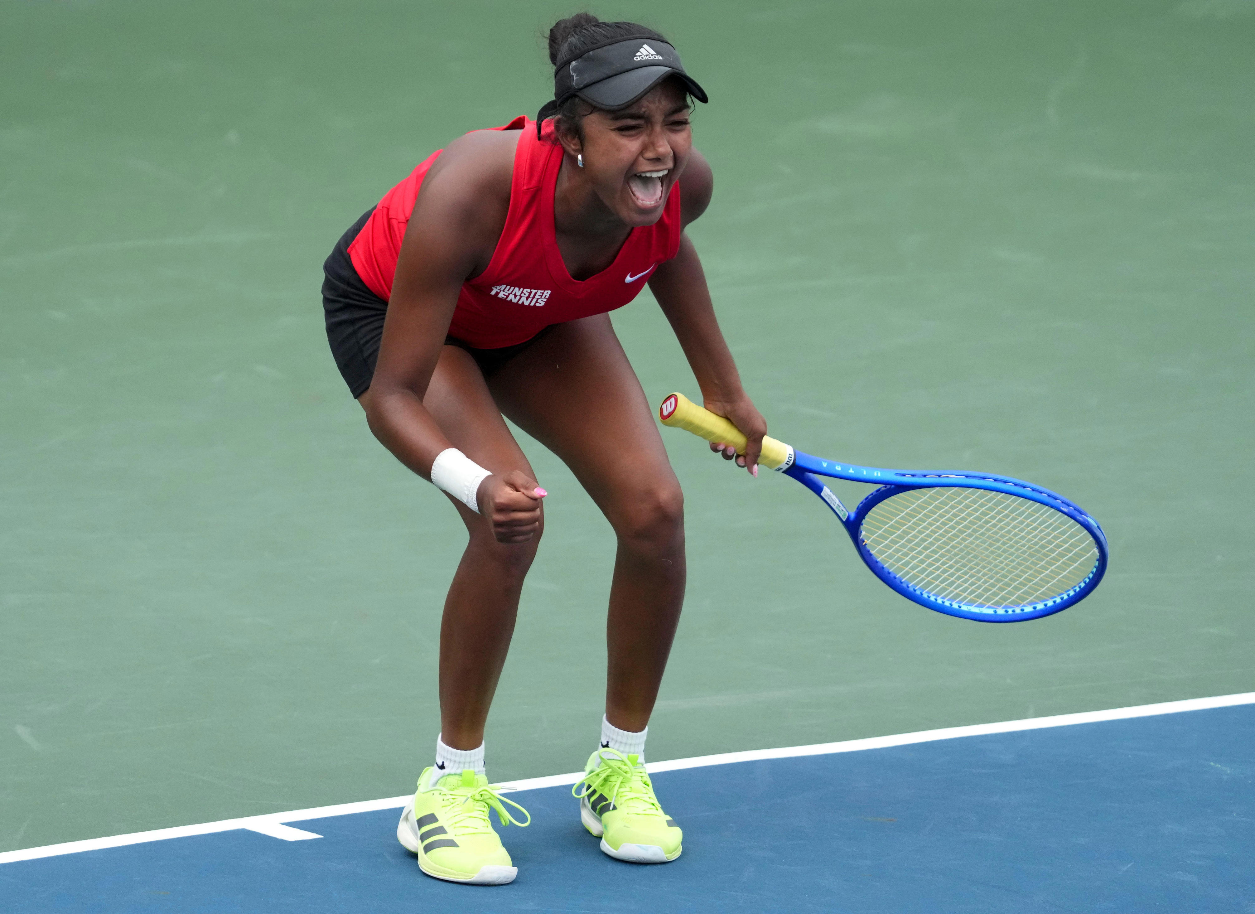 Munster’s Tallamraju wins girls state tennis singles, Jasper reigns ...