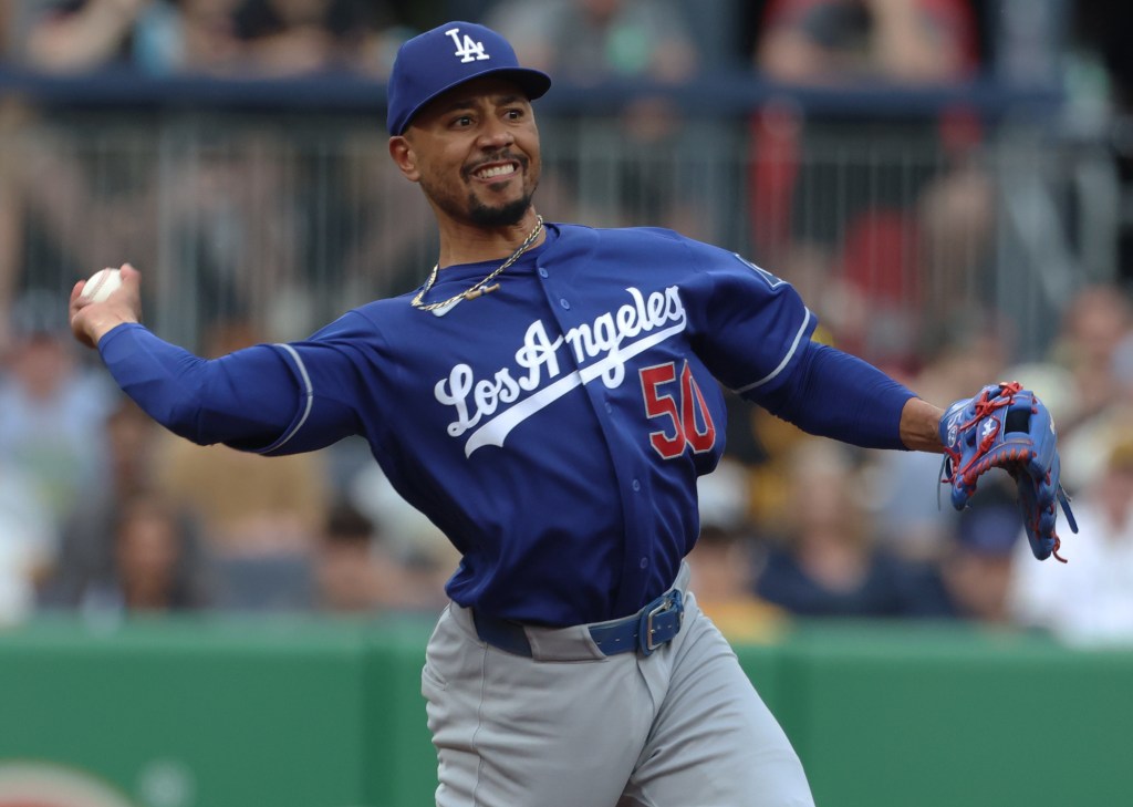 Mookie Betts owns up to error that ended Yoshinobu Yamamoto’s perfect ...