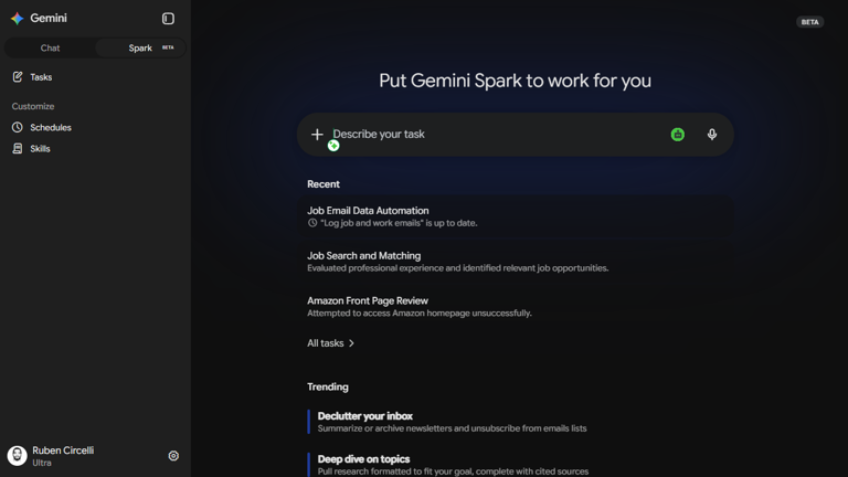 Gemini Spark is the best AI agent I've tested but it has a big problem