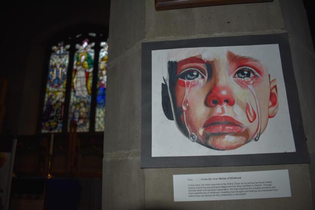 Historic North East church hosts youth art show to secure its future