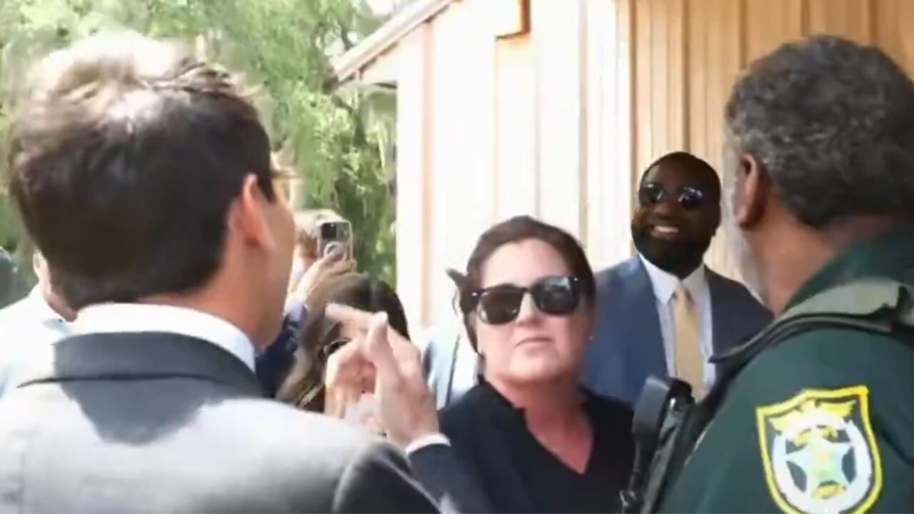 James Fishback yells at Rep. Byron Donalds in Lake City, calls for ...
