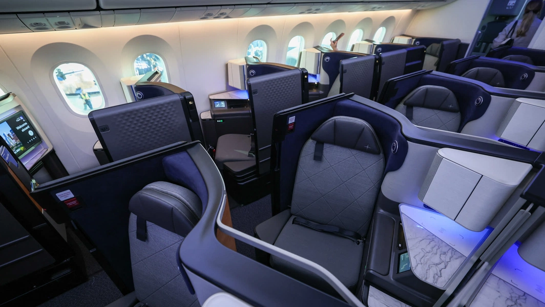 Recognizing first-time business class passengers
